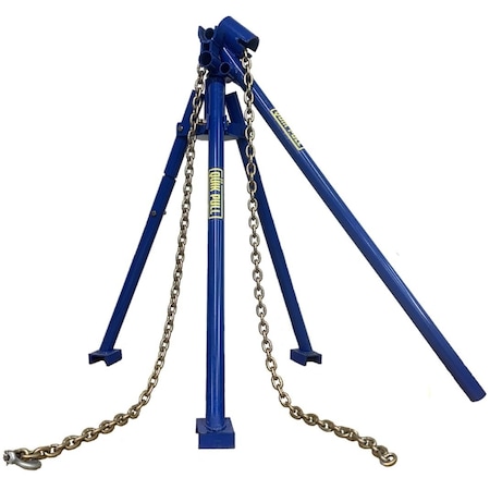 Nw Quik Pull The Ultimate Post Puller, 10000 lb Capacity, Blue QP001 | Zoro