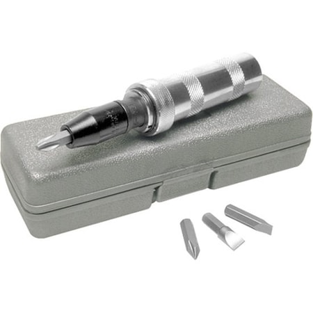 Performance Tool 3/8 In Drive Impact Driver With 4 Tips, W2500P W2500P ...