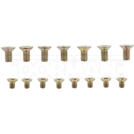 Motormite DISC BRAKE ROTOR RETAINING SCREW ASSORTM 13822 | Zoro