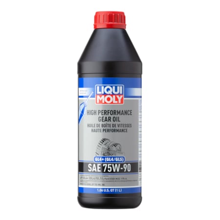 Liqui Moly High Performance Gear Oil GL4+ SAE 75W-90, 1 Liter, 20012 ...