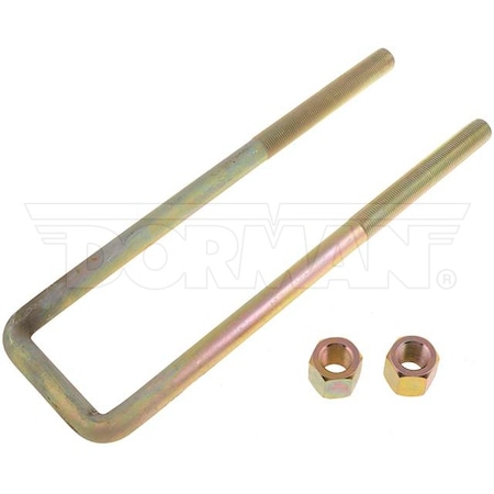 Motormite Square U-Bolt, 5/8", 2-1/2 in Wd 35657 | Zoro