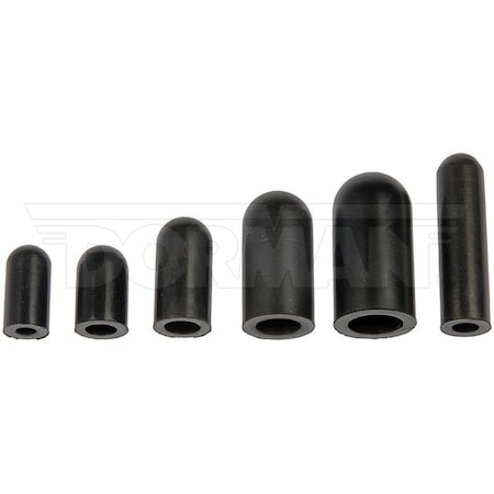 Motormite 30 Piece Vacuum Cap Assortment Value Pac, 47388 47388 | Zoro
