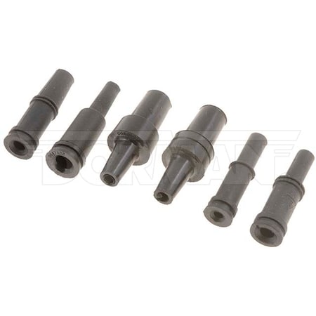 Motormite Soft Vacuum Tubing Connector Assortment, 47432 47432 | Zoro