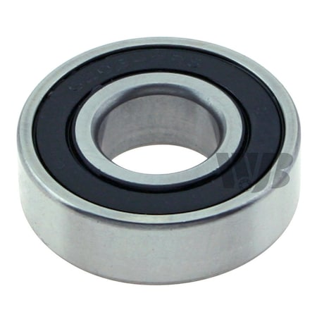 Wjb Conrad Type 2-Seals Bearing, Rb6203-2Rs RB6203-2RS | Zoro