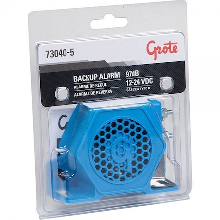Grote B-Up Alrm- Med/Low- Sae Type C- 97Db- Re Back-Up Alarm, 73040-5 ...