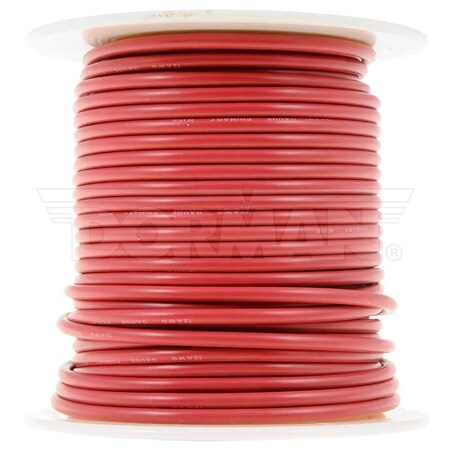 Motormite Primary Wire, Automotive, 12 AWG, Copper, Red, PVC Jacket ...