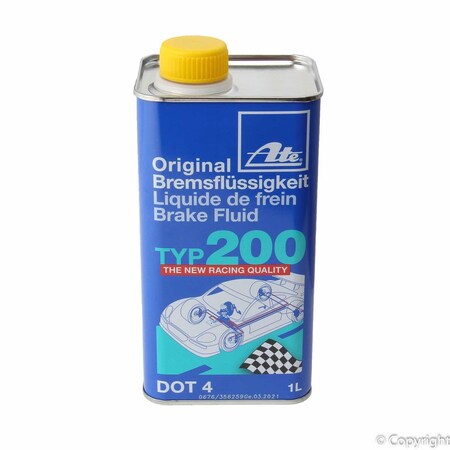 Ate Ate Typ200 Dot 4 Racing Brake Fluid Dot 4 L, 706232 706232 | Zoro