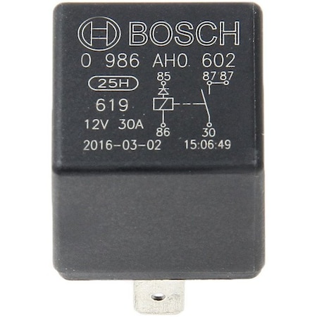 Bosch Relay, 0986Ah0602 0986AH0602 | Zoro
