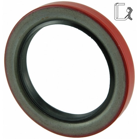 National Oil Seals & Bearings 5-Spd Man Trans-Rear Output Shaft Che Oil ...