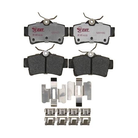 Raybestos Brake Pad Set, Eht627H EHT627H | Zoro