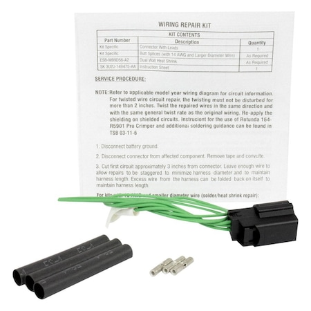 Motorcraft Wire Assembly, Wpt1578 WPT1578 | Zoro
