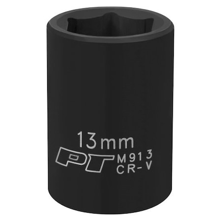 Performance Tool 3/8 In Dr. Impact Socket 13Mm Socket Imp 13Mm, M913 ...