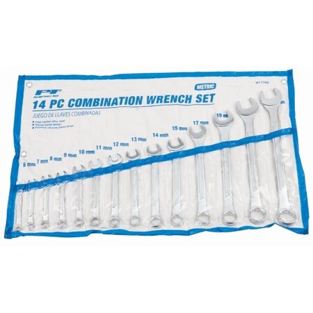 Performance Tool 14-Pc Metric Combination Wrench Set W1114M | Zoro