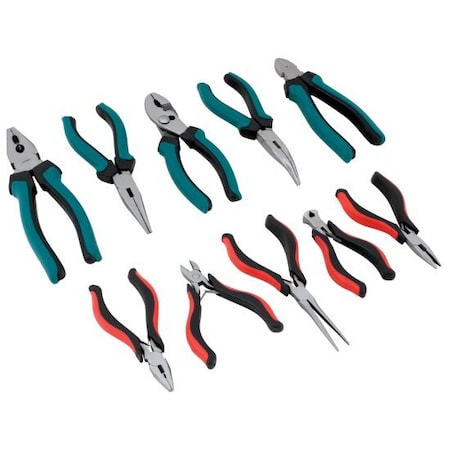 Performance Tool 10-Pc Plier Combination Set Plier Set, W30715 W30715 ...
