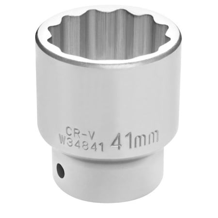 Performance Tool 3/4 In Dr. 12 Pt Socket 41Mm Socket 12Pt 41M, W34841 ...