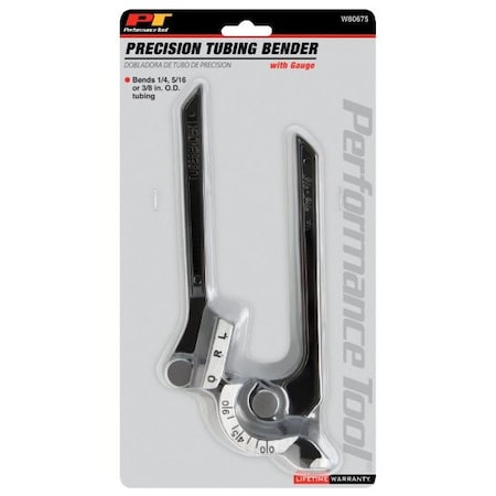 Performance Tool Precision Tubing Bender, W80675 W80675 | Zoro