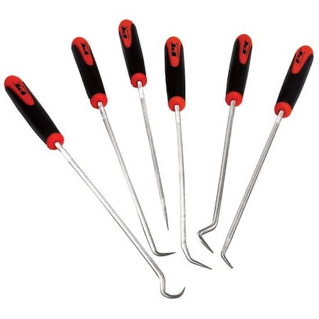 Performance Tool 6-Pc Hook & Pick Set, W942 W942 | Zoro