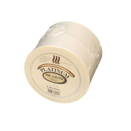 Cafection Platinum Filter Paper Roll, No 99CAB29R 99CAB29R | Zoro