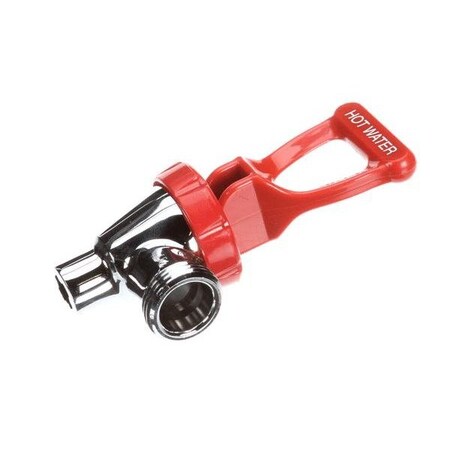 Fetco Complete With Red Handle Faucet 1071.00011.00 | Zoro