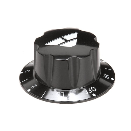 Advance Tabco Electric Black Low To Hi Knob SU-P-201 | Zoro