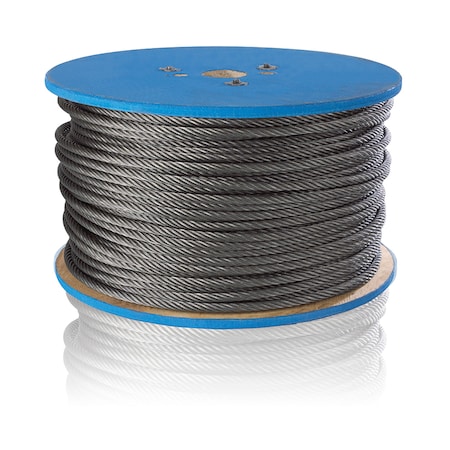 Peerless Chain 1/8 7X7 GALV WIRE ROPE 250 FT, 4501104 4501104 | Zoro