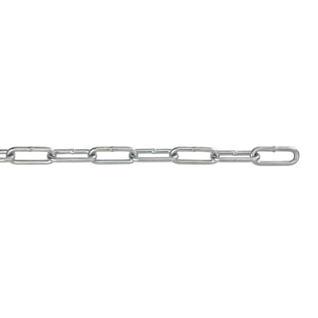 Peerless Chain No. 2 STRAIGHT COIL ZINC 65'/REEL, 6040250 6040250 | Zoro
