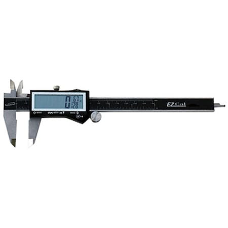 Igaging EZ Cal 0-6" Black Electronic Caliper - 100-333-8B 100-333-8B | Zoro