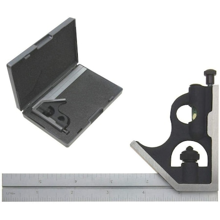 Igaging Precision Combination Square Set, 6" - 34-206-2 34-206-2 | Zoro