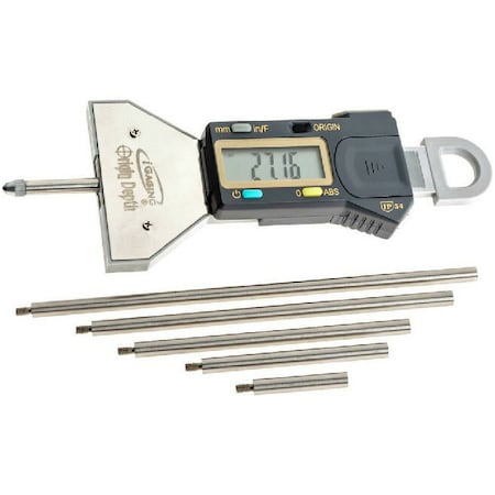 Igaging iP54 2 in 1 Digital Indicator & Depth Gage - 35-0918 35-0918 | Zoro