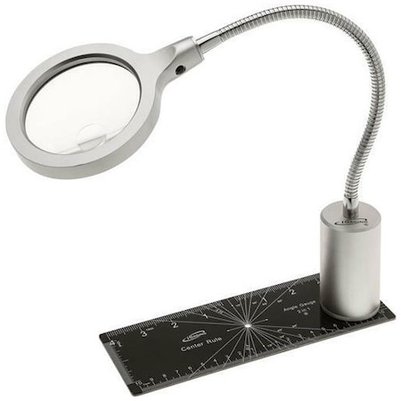 Igaging 4x Magnifier and 8x Spot with 9" Flex Arm and Magnetic Base LED ...