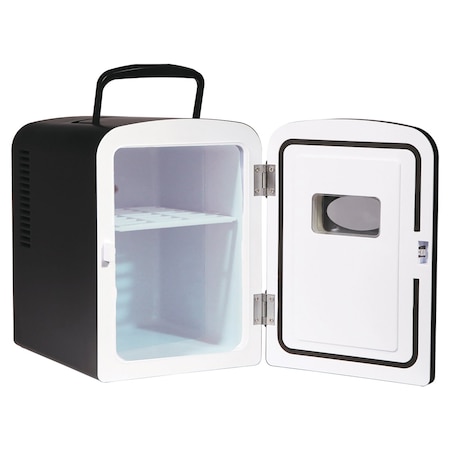 Frigidaire .5-Cubic-Foot Retro Portable Mini Fridge (Black) EFMIS129 ...