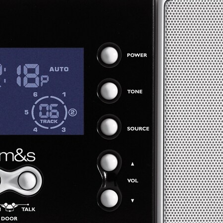 M&S Systems Retrofit 3 or 4-Wire Music/Communication System Master Unit ...