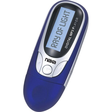 Naxa Portable 4GB MP3 Player with FM Radio (Blue) NM105BL | Zoro