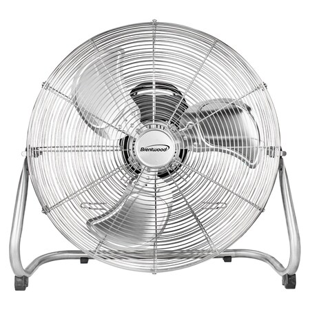 Brentwood Kool Zone 3-Speed 130-Watt 20-Inch High-Velocity Metal Floor ...
