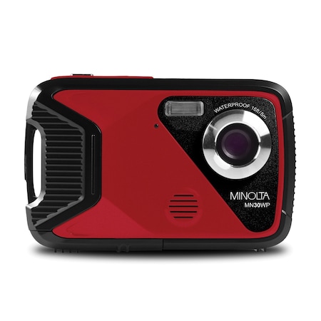 Minolta MN30WP Waterproof 4x Digital Zoom 21 MP/1080p Digital Camera ...