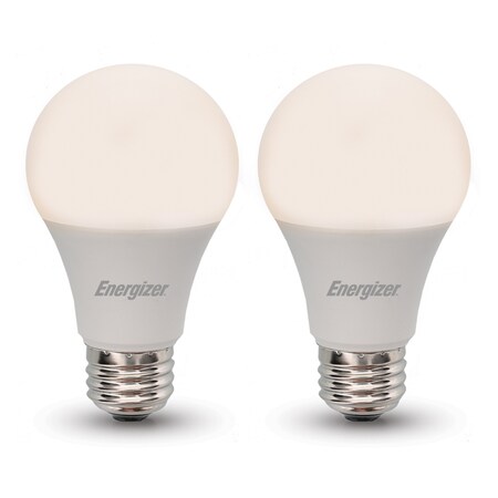 Energizer A19 800-Lumen Smart Wi-Fi Warm White LED Bulbs (2 Pack) EAW2 ...