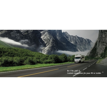 Garmin RV 770 LMT-S 6.95" Travel Planner & GPS Navigator with Bluetooth ...