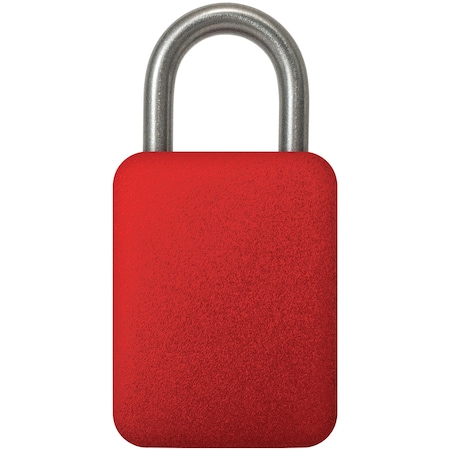 Benjilock BenjiLock 35 mm Fingerprint Sport Padlock (Matte Red ...