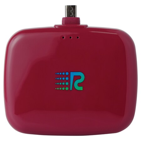 Rush Charge 4,000 mAh Rechargeable Micro USB Power Bank (Plum) RC40-M ...