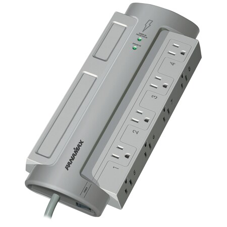Panamax PowerMax 8-Outlet Surge Protector without Satellite and CATV ...