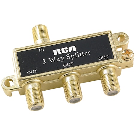 Rca Video Signal 3-Way Splitter VH48R | Zoro