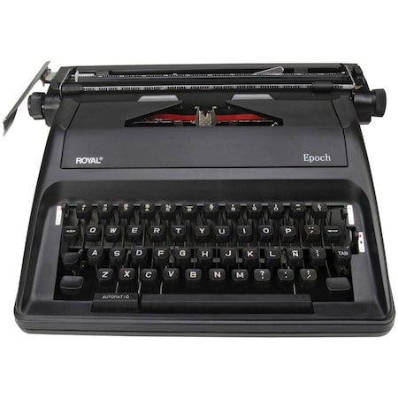 Royal Epoch Manual Typewriter with Spanish Keyboard 79102Z | Zoro