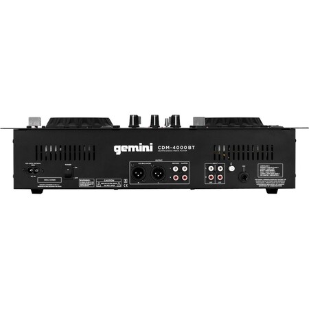 Gemini CD/Mixer Combo Player CDM-4000BT | Zoro