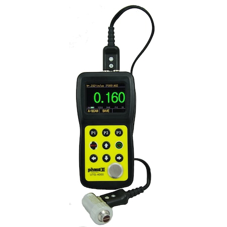 Phase Ii Ultrasonic Thickness Gauge, Thru Coat, A-Scan, B-Scan, High ...