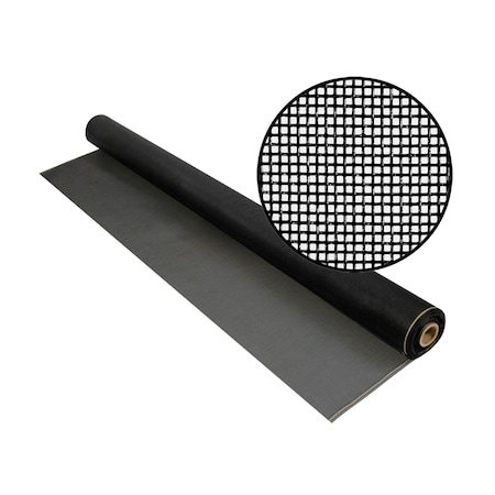 Phifer Fiberglass NoSeeUm Insect Screening, 96 x 25', Charcoal, 20x20 ...