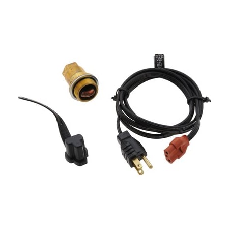 Zerostart Engine Heater - 400W 120V, 30Mm Thread, Brass Adapter ...