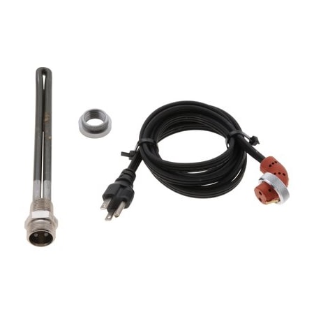 Zerostart Oil Pan Heater - 450W 120V, 1/2in. Npt, Water/Oil, Stainless ...