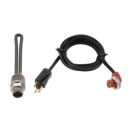 Zerostart Oil Pan Heater - 150W 240V, 1in. Npt, Water/Oil, Stainless ...