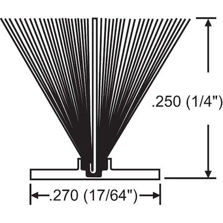Strybuc 270 X 250 Weatherstrip 63-57TP | Zoro