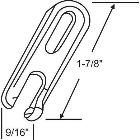 Strybuc PATIO SCREEN GUIDE 15-55 | Zoro